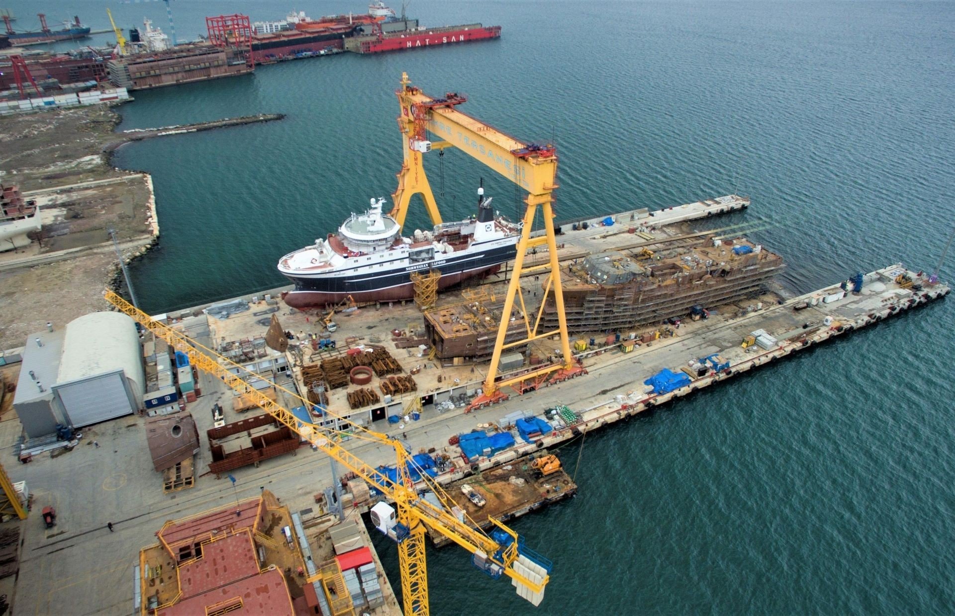 NB66 Olympic Prawn Met the Sea! - Cemre Shipyard